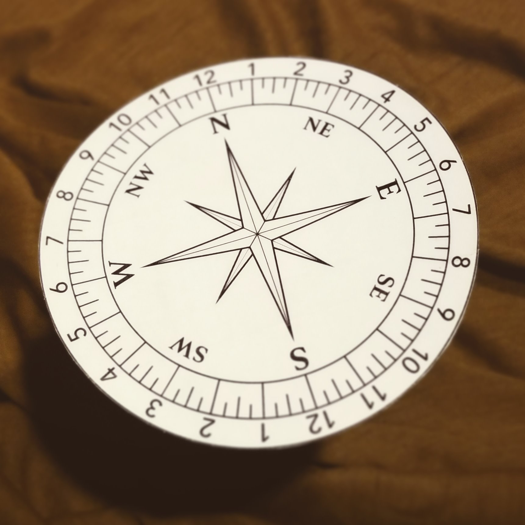 Using a Shadow Board Compass (Viking Sun Compass) | Element Bushcraft ...